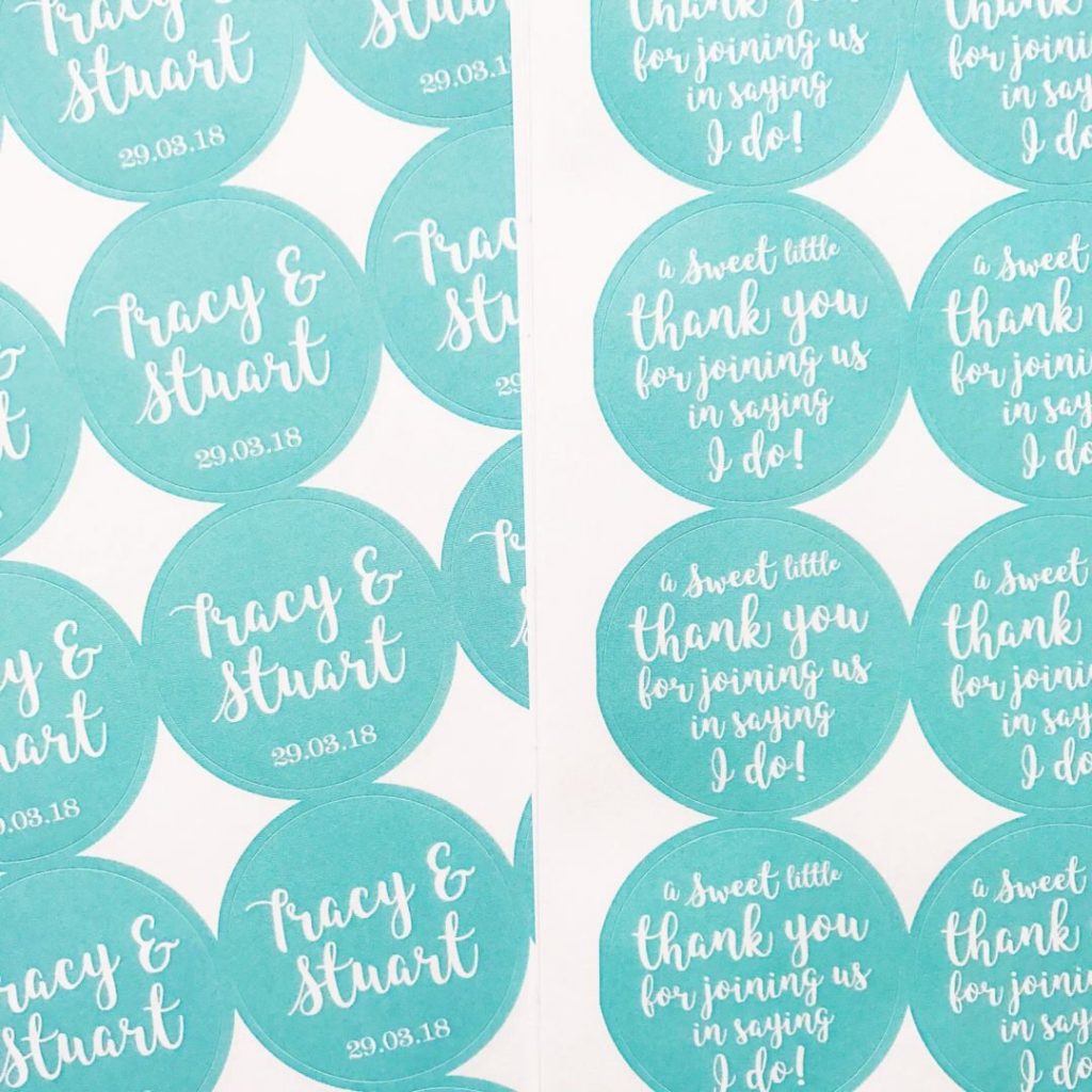 Tiffany Inspired Stickers - Designed by Joe