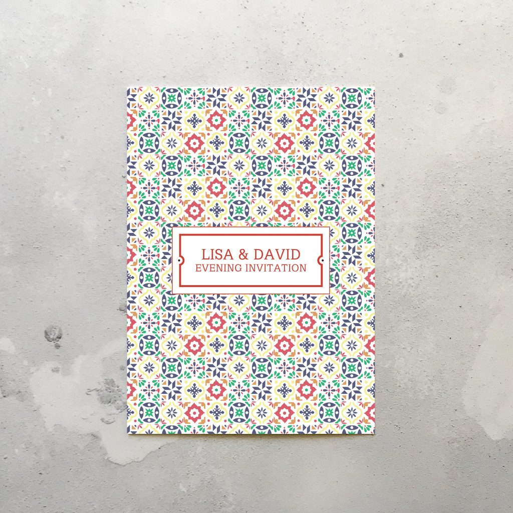 Spanish Romance Invitations - Designed by Joe