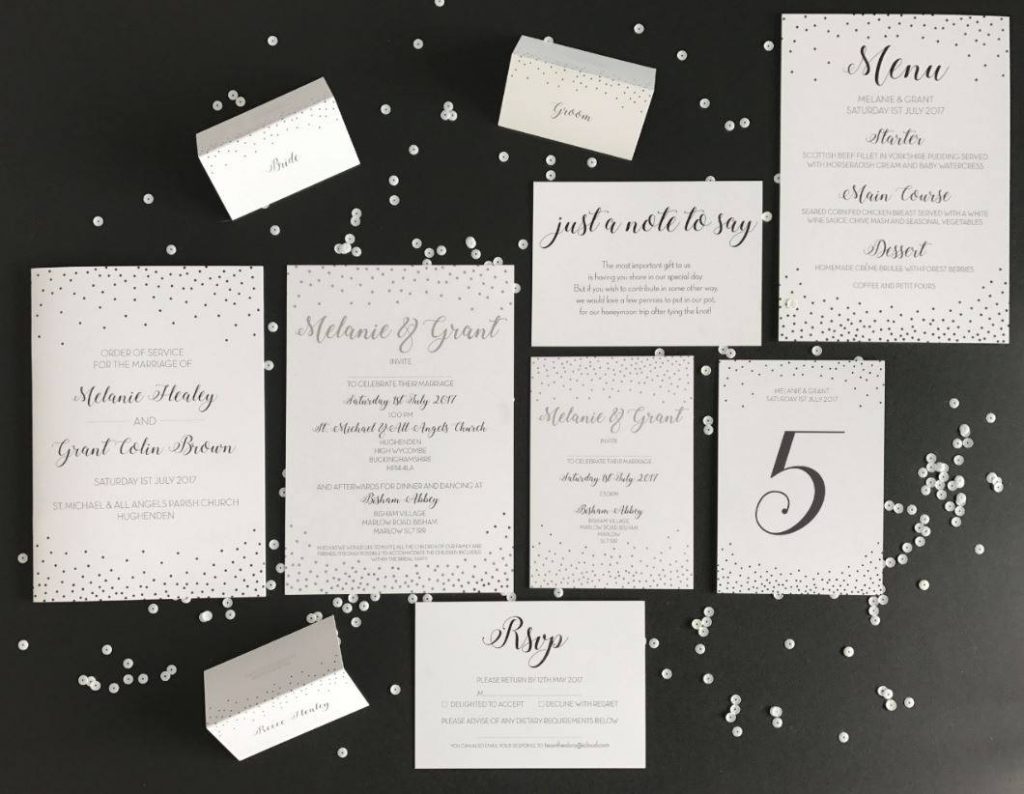Sparkle Stationery Sample Pack - Designed by Joe