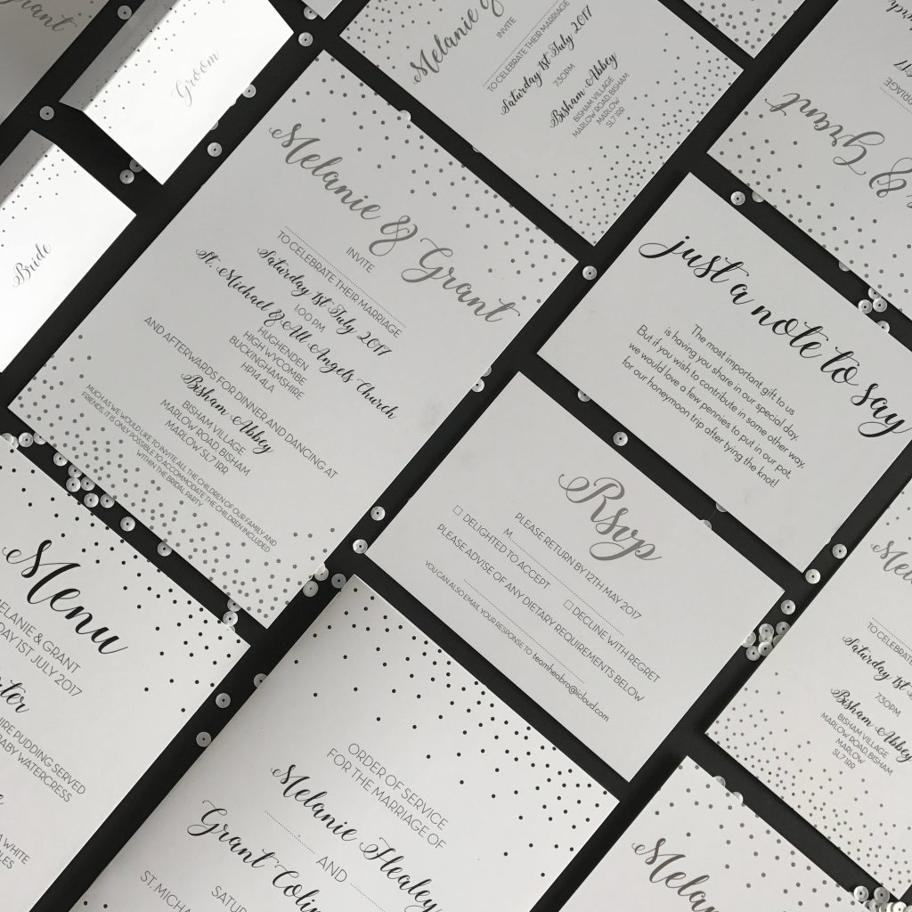 Sparkle Stationery Sample Pack - Designed by Joe