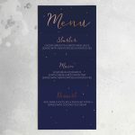 Starry Night Menus - Designed by Joe